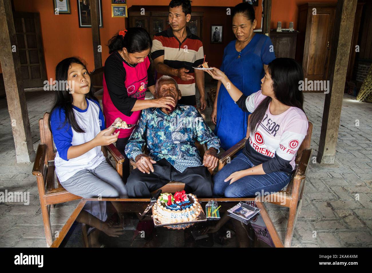 Mr. SODIMEJO known as Mbah Goto is Celebrating his 146 Years old ...