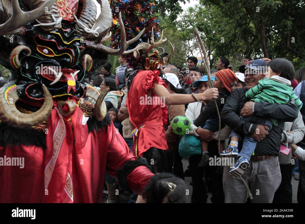 The parade represents the culture and tradition, in the photo guarichas ...