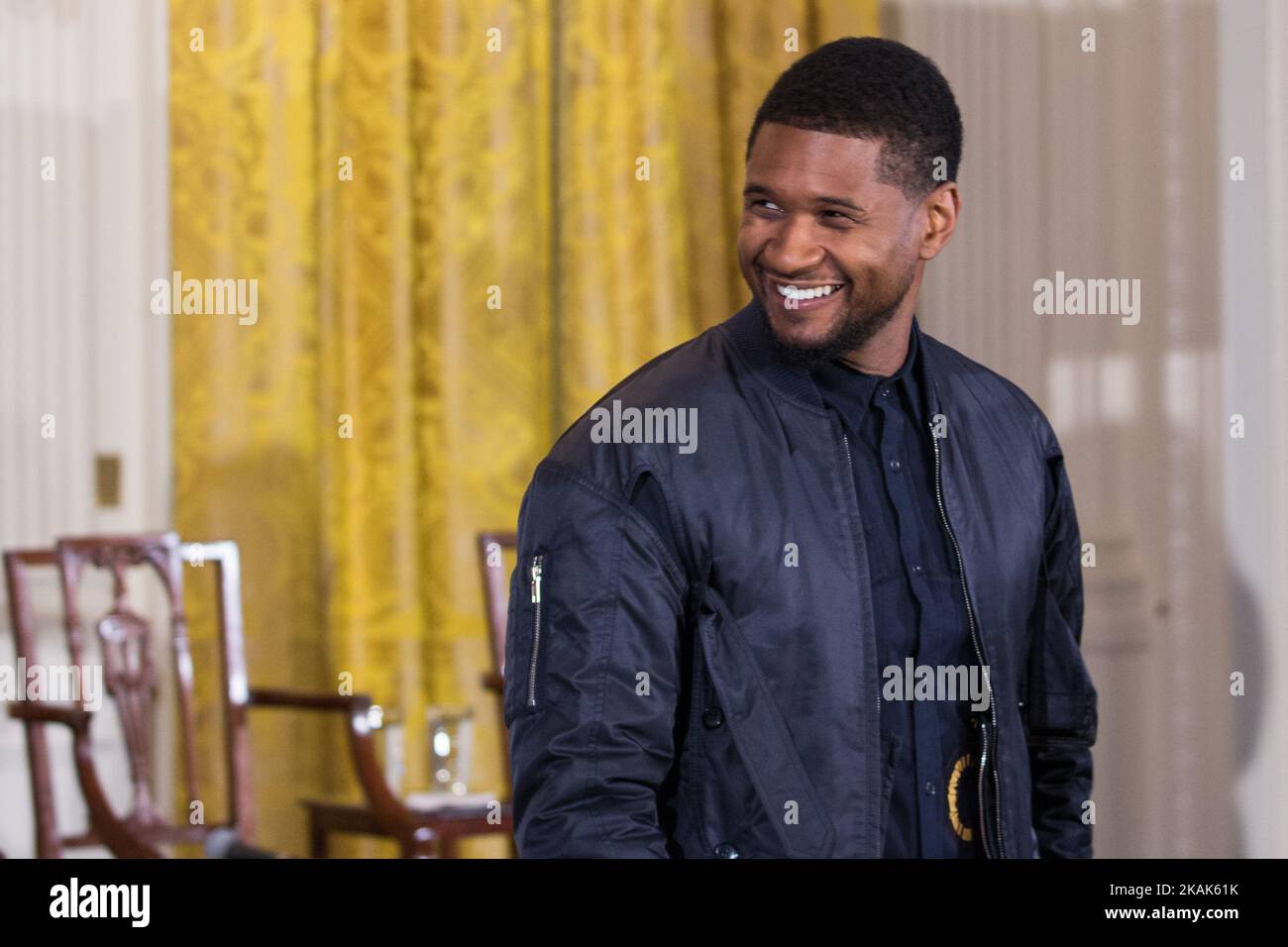 On Friday, January 6 in Washington D.C., USA , Usher was one of the ...