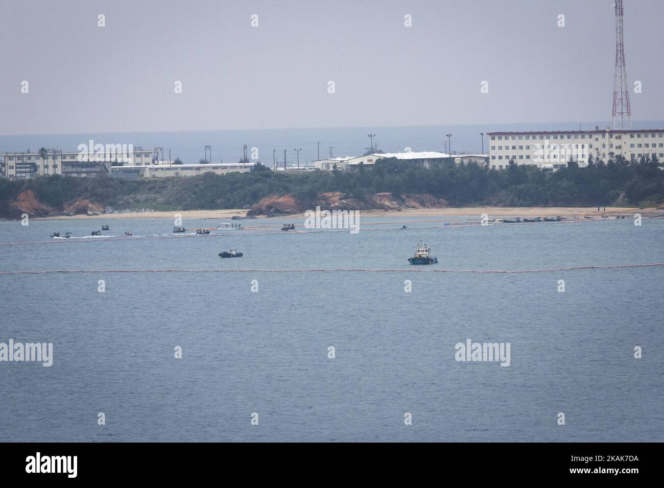 Japan resumes construction for relocation of the U.S. Air Base in ...