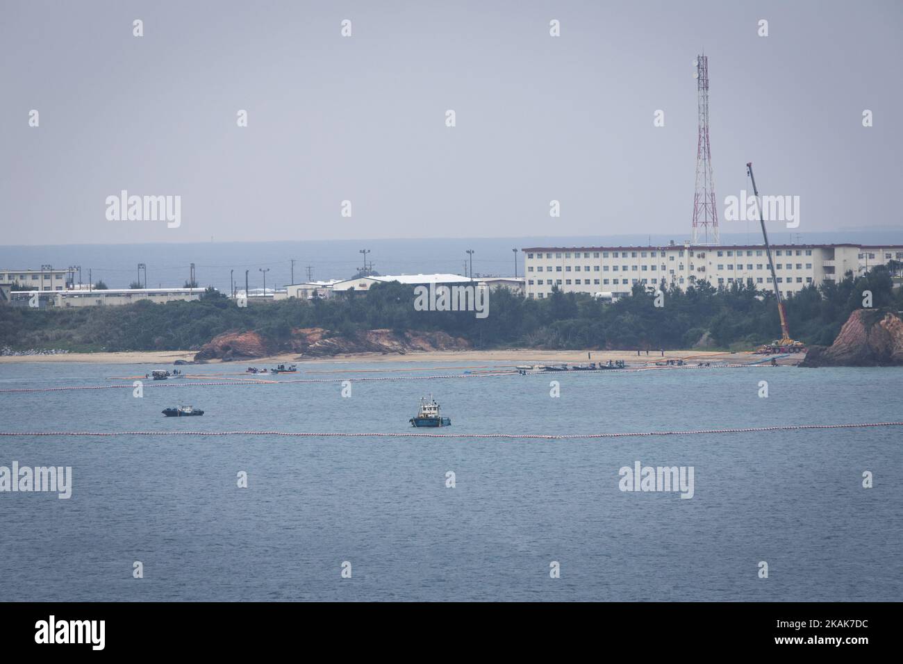 Japan resumes construction for relocation of the U.S. Air Base in ...