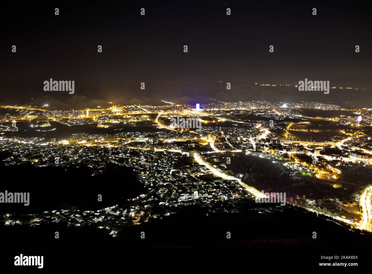 A view of Duhok, Kurdistan, Iraq, on January 5, 2017. (Photo by Noe ...