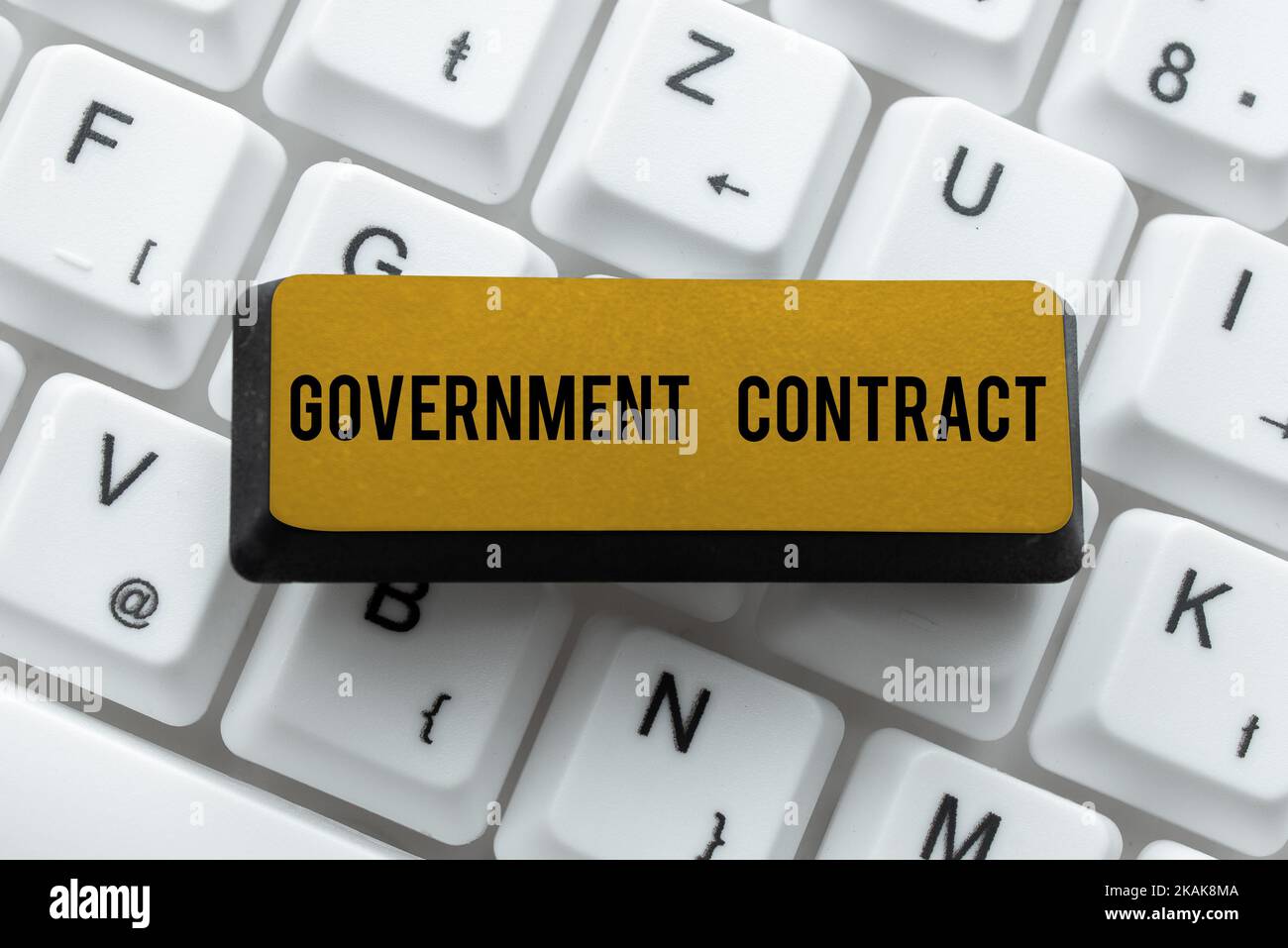 Writing displaying text Government Contract. Business concept Introduce ...
