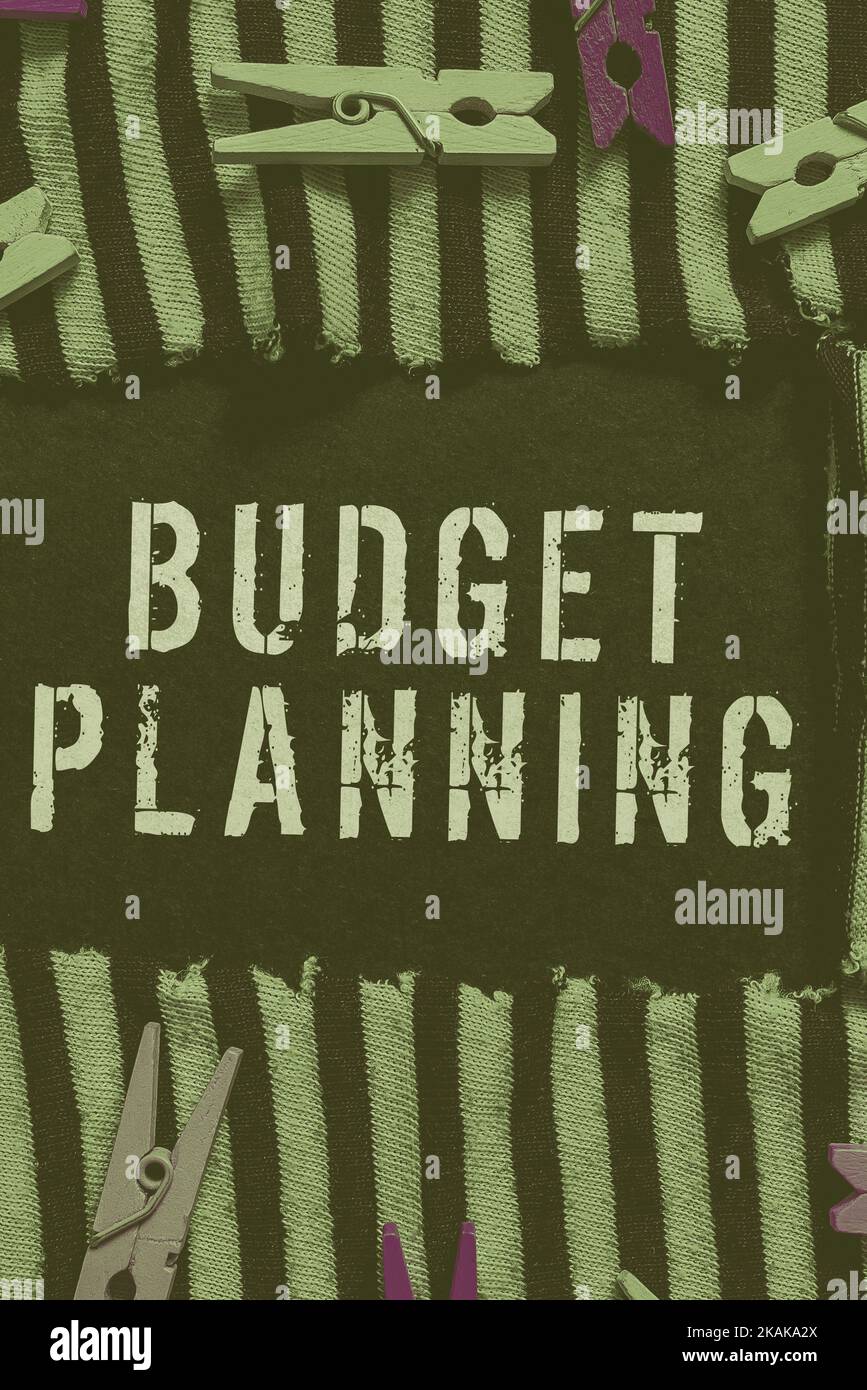 Text caption presenting Budget Planning. Internet Concept purchasing ... Text caption presenting Budget Planning. Internet Concept purchasing ...