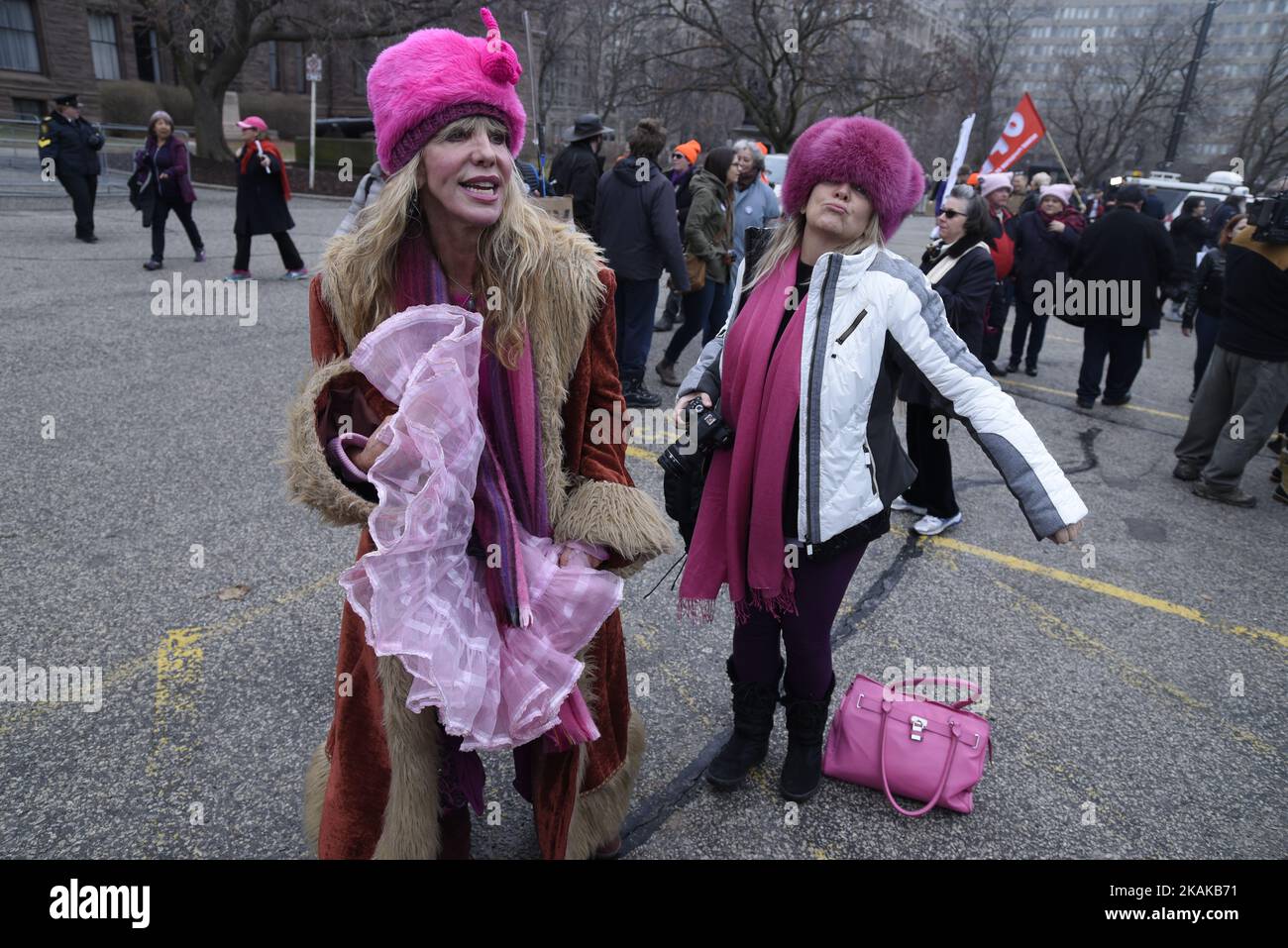 2017 womens march toronto hi-res stock photography and images - Alamy