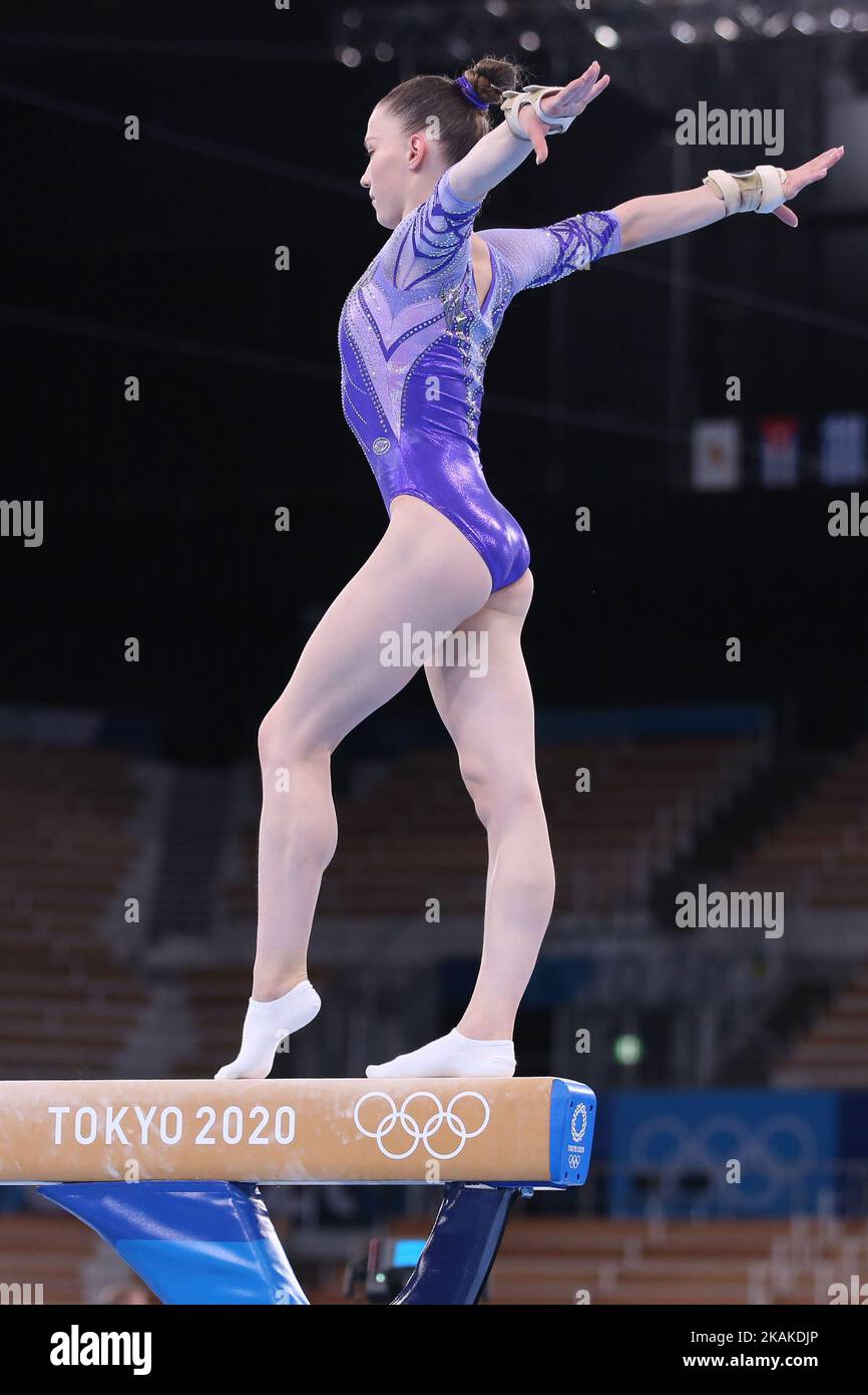 AUGUST 03rd, 2021 - TOKYO, JAPAN: Vladislava URAZOVA of Russia performs ...