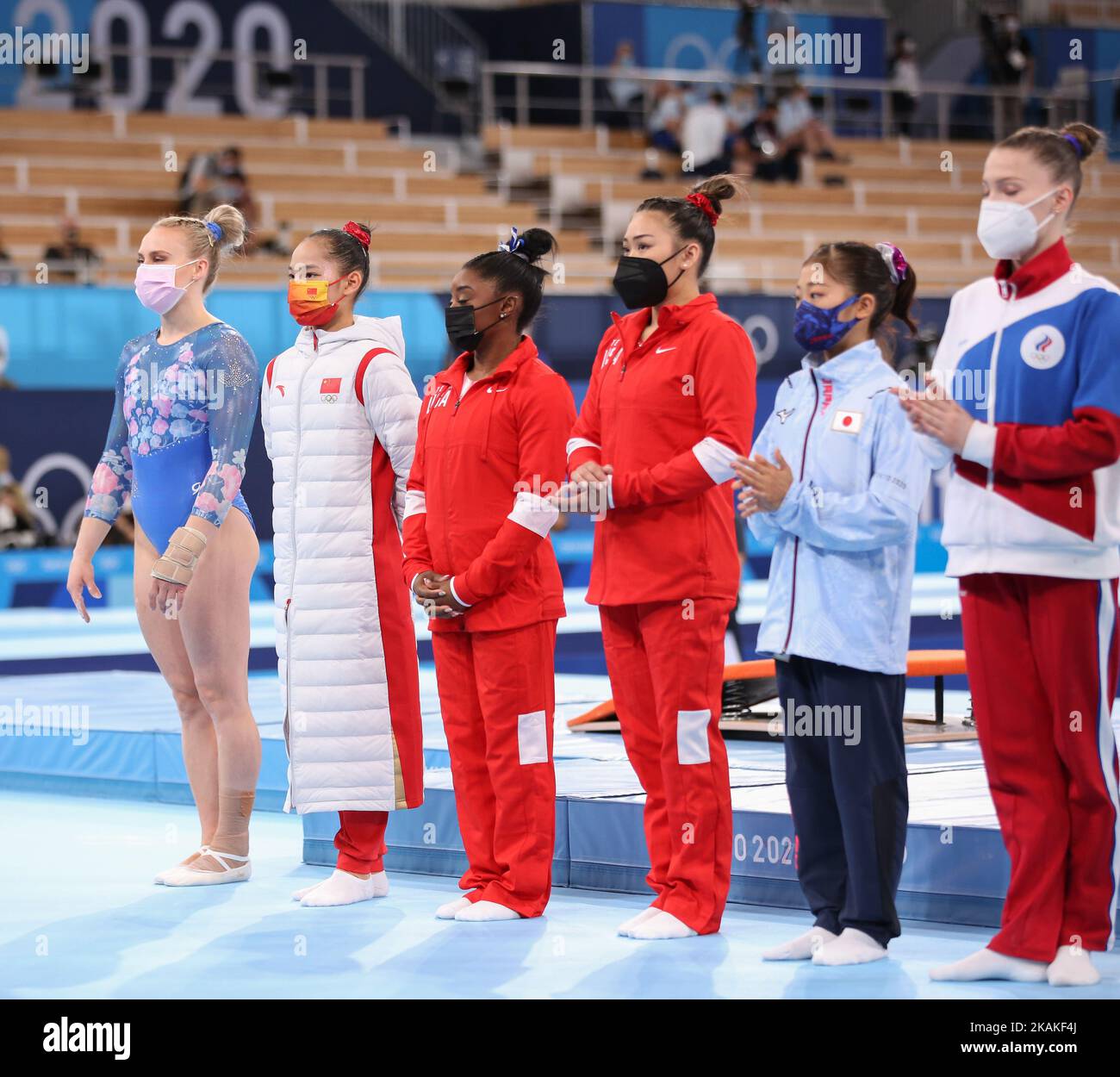 AUGUST 03rd, 2021 - TOKYO, JAPAN: presentation of the finalists ...