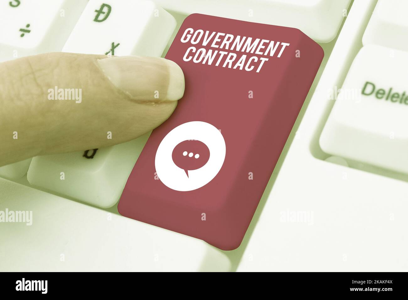 Conceptual display Government Contract. Word for Introduce New Ideas Workflows Methodology ...