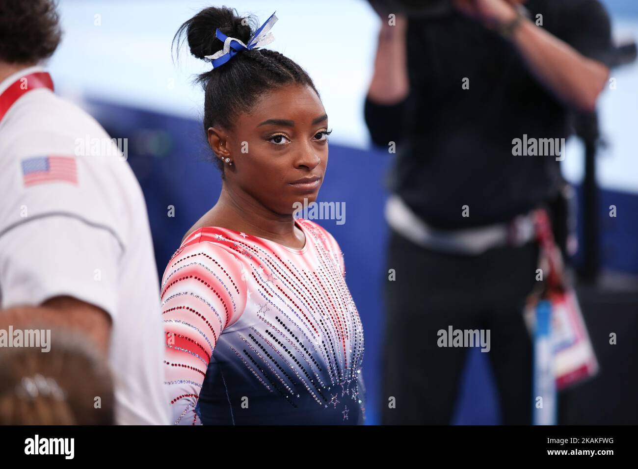 AUGUST 03rd, 2021 - TOKYO, JAPAN: Simone BILES of United States ...