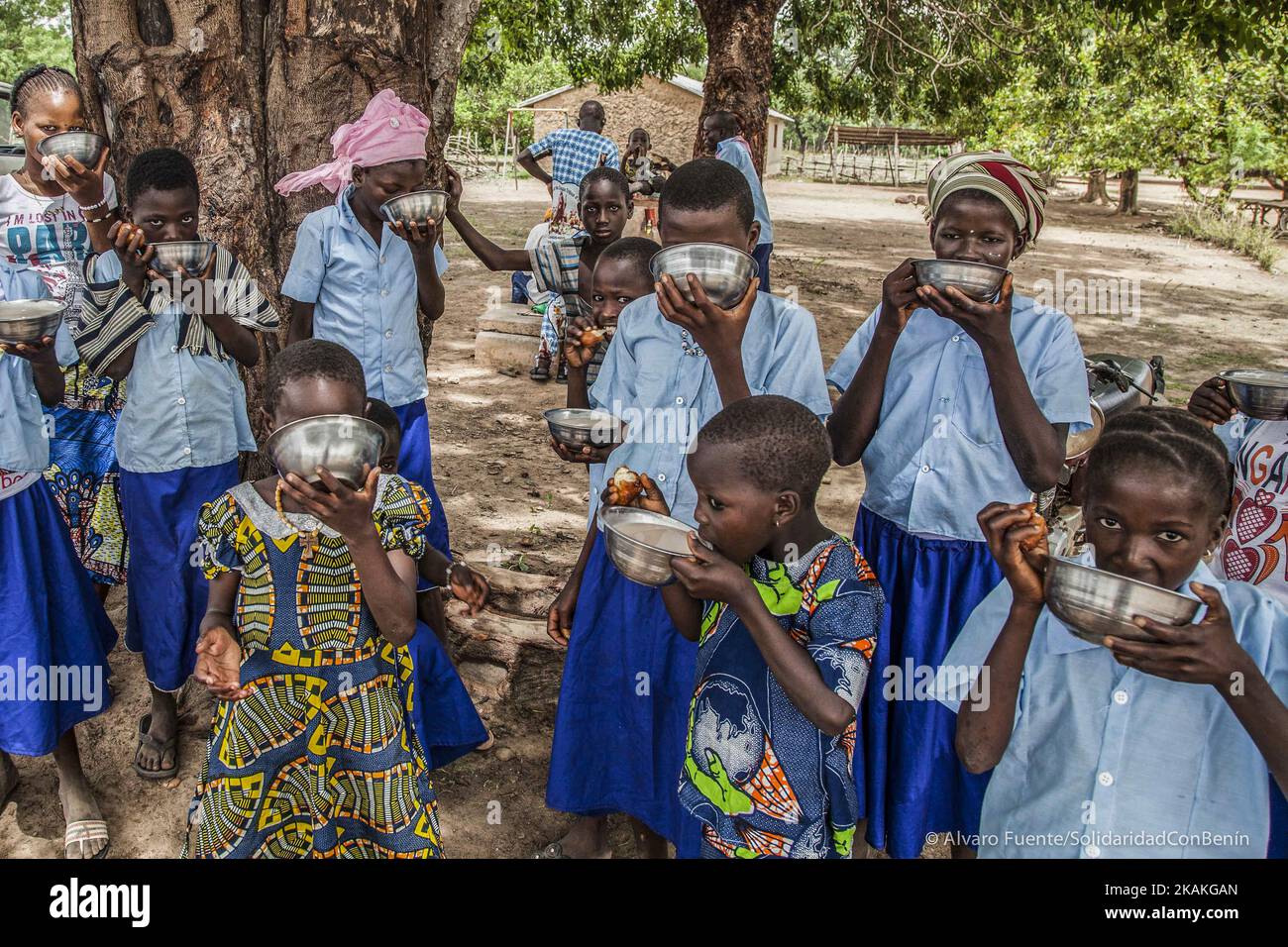 The arrival of drinking water in the region of SinendÃ© in Benin ...