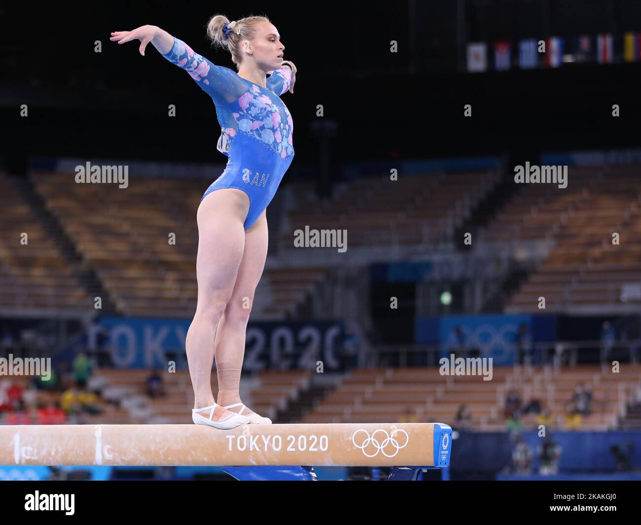 AUGUST 03rd, 2021 - TOKYO, JAPAN: Ellie BLACK of Canada performs at the ...