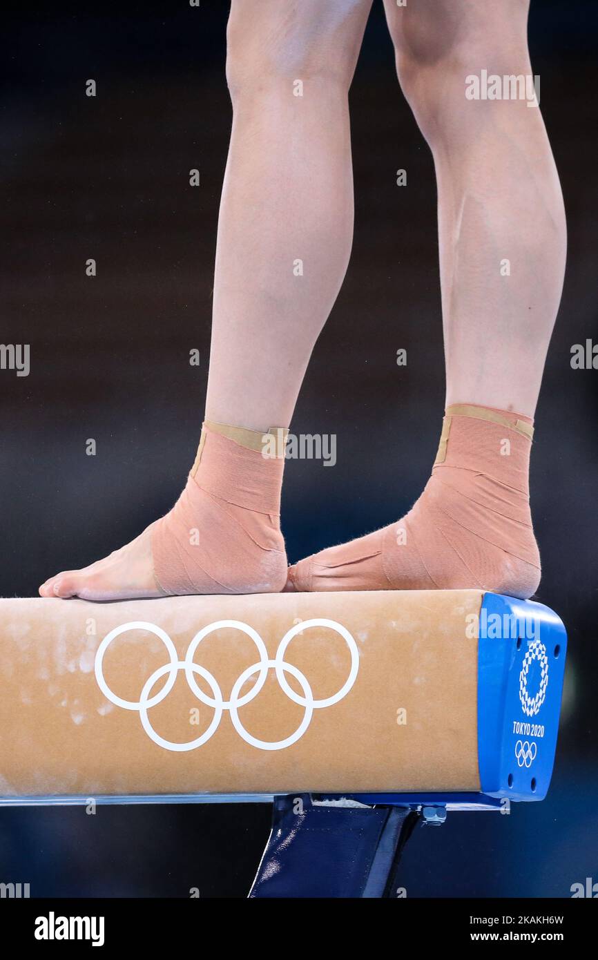 AUGUST 03rd, 2021 - TOKYO, JAPAN: Women's Balance beam during the ...