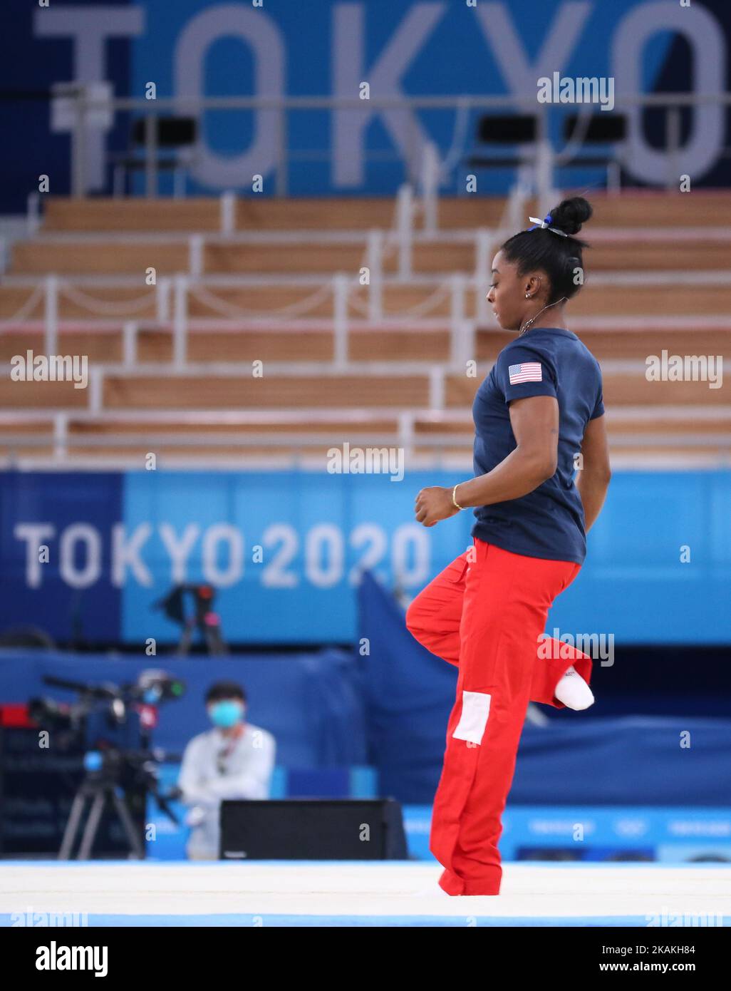 AUGUST 03rd, 2021 - TOKYO, JAPAN: Simone BILES of United States about ...