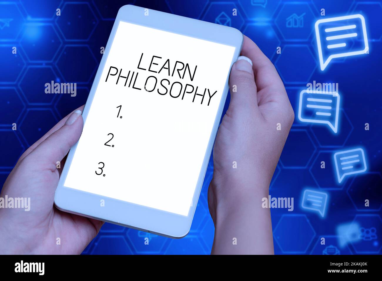 Writing displaying text Learn Philosophy. Business overview most iconic ...