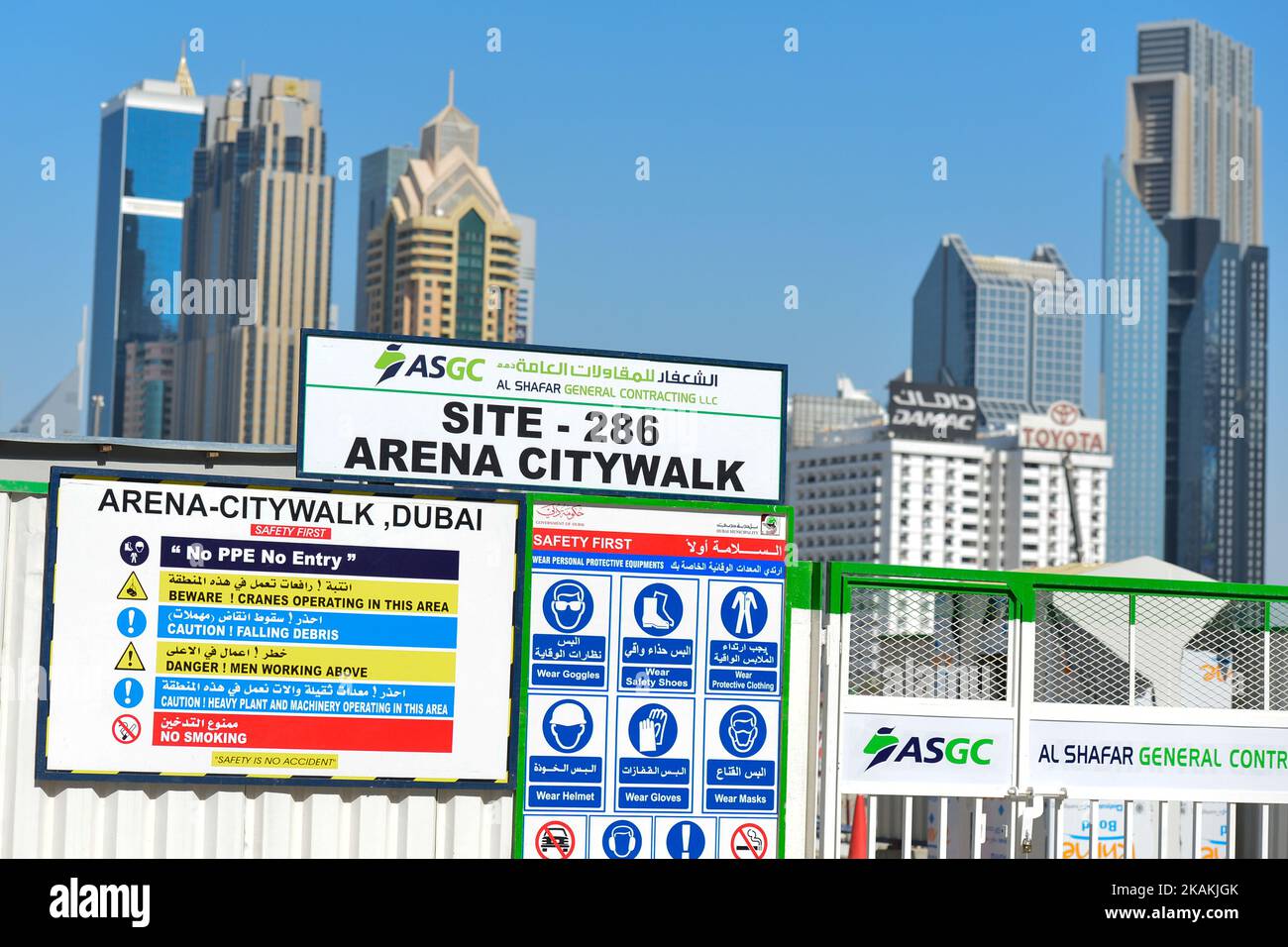 The City Walk area under construction, in Dubai downtown. On Monday, 6 ...