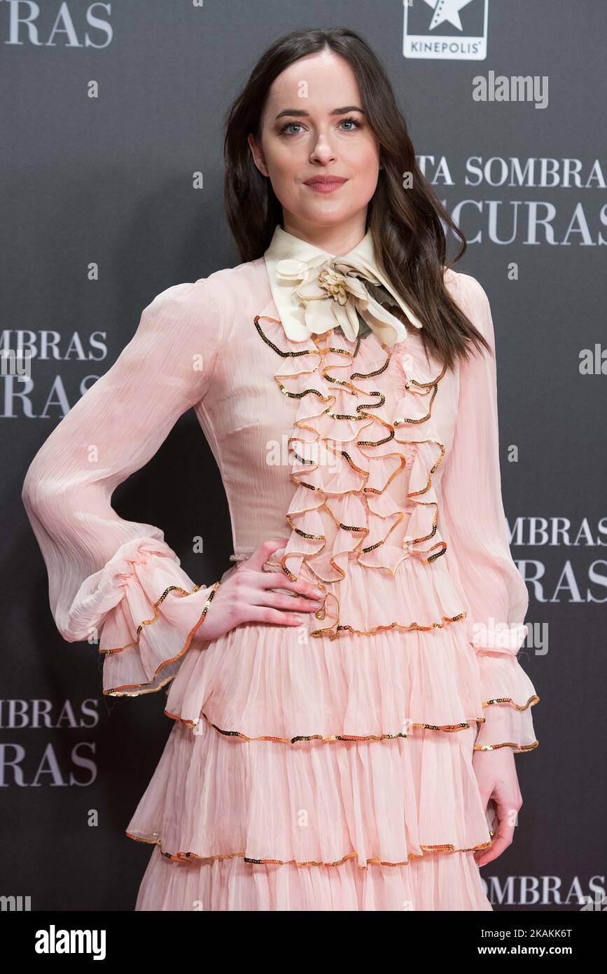 Dakota Johnson attends the 'Fifty Shades Darker' movie premiere at ...