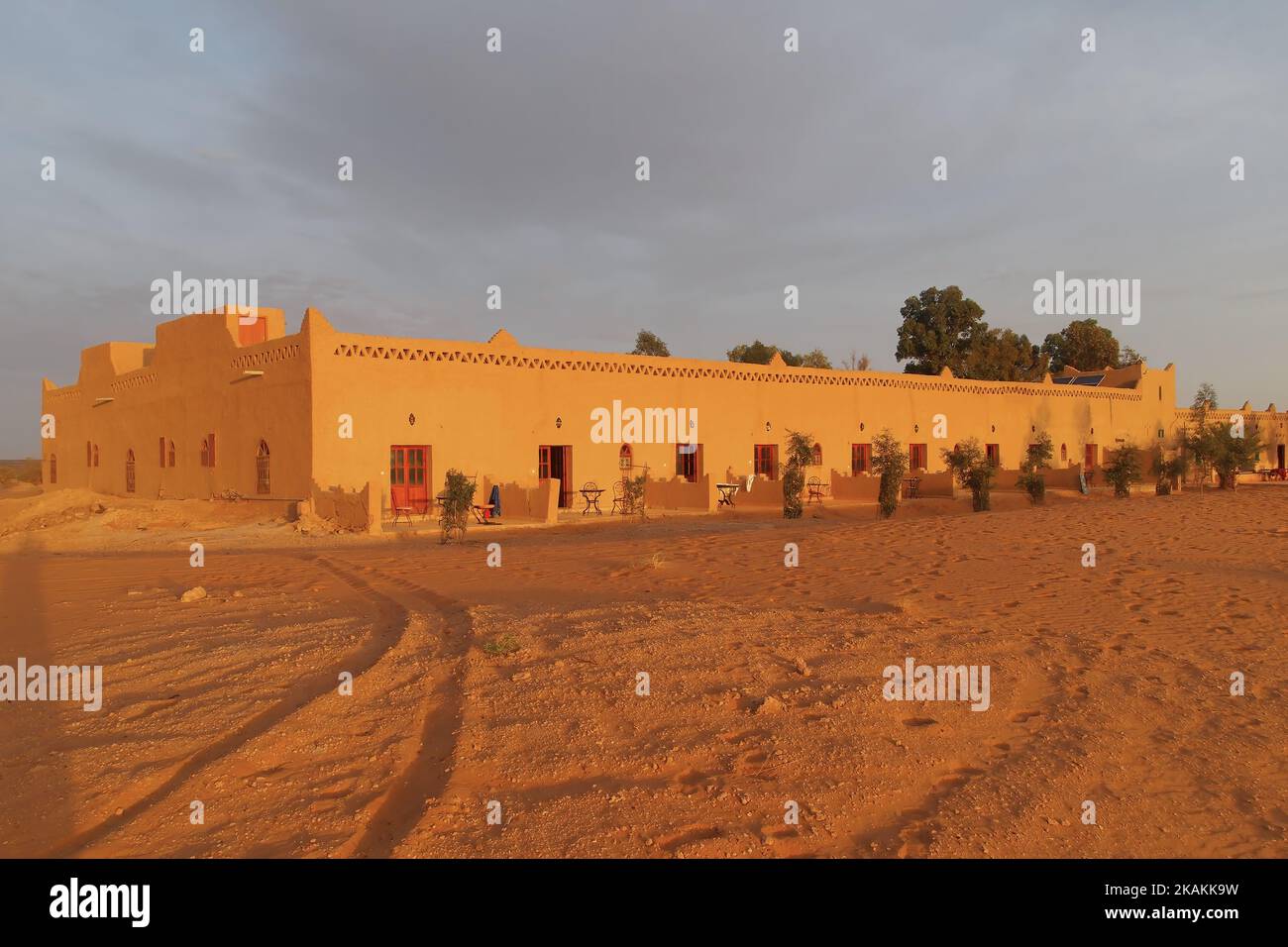 A building in the Sahara desert, Morocco Stock Photo - Alamy