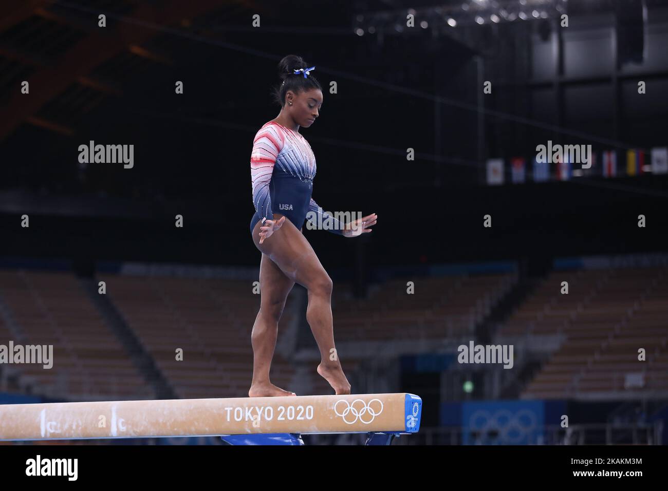 AUGUST 03rd, 2021 - TOKYO, JAPAN: Simone BILES of United States ...