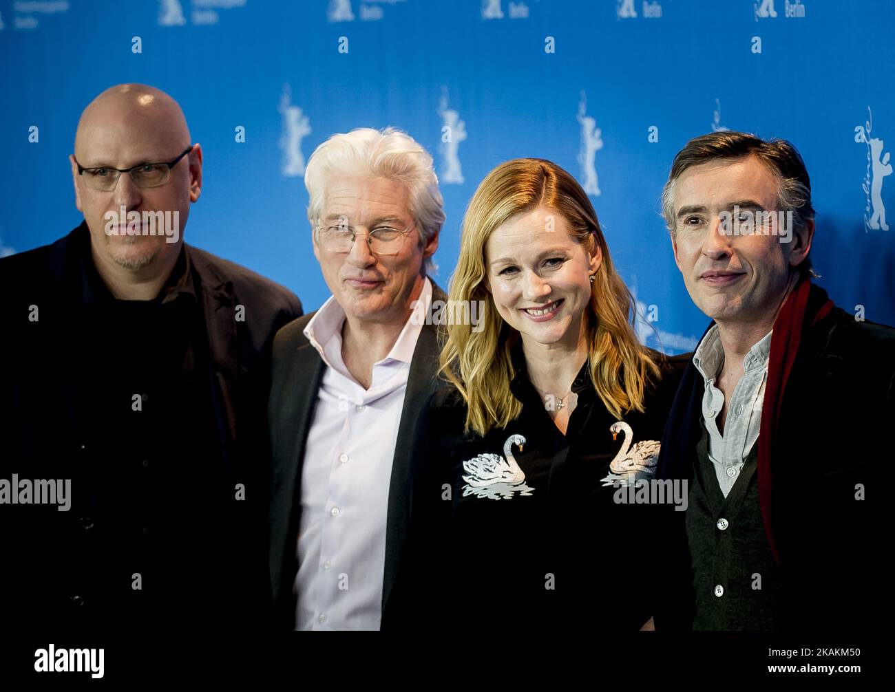 Actors Richard Gere, Steve Coogan, Laura Linney and Oren Moverman ...