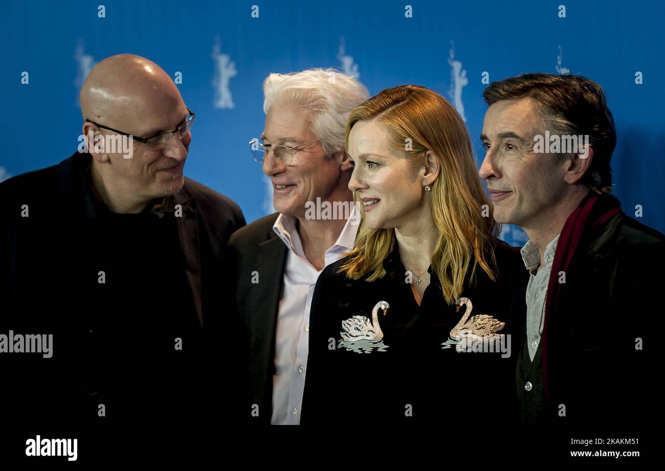 Actors Richard Gere, Steve Coogan, Laura Linney and Oren Moverman ...
