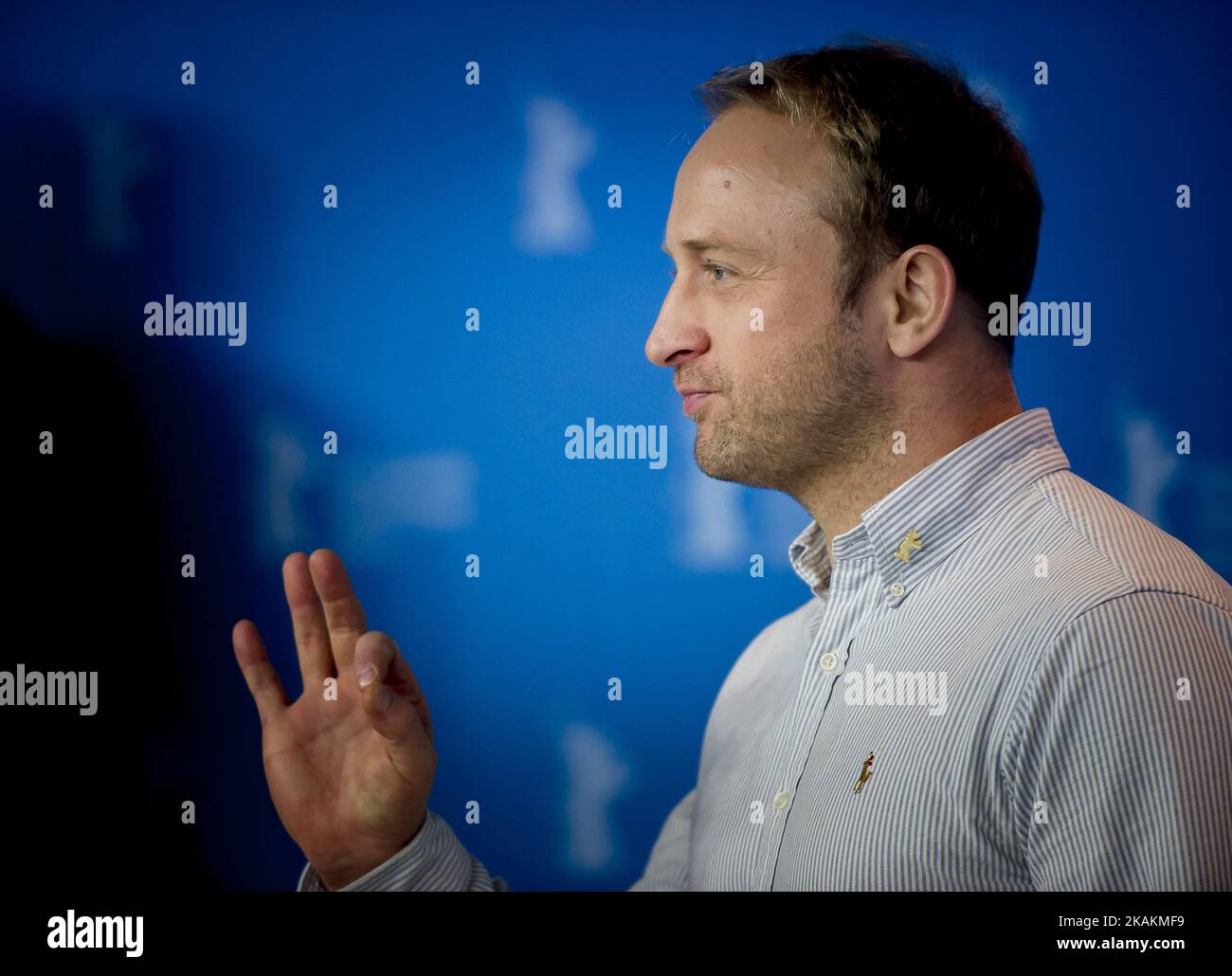 Polish actor Borys Szyc poses for photographers during a photocall for ...