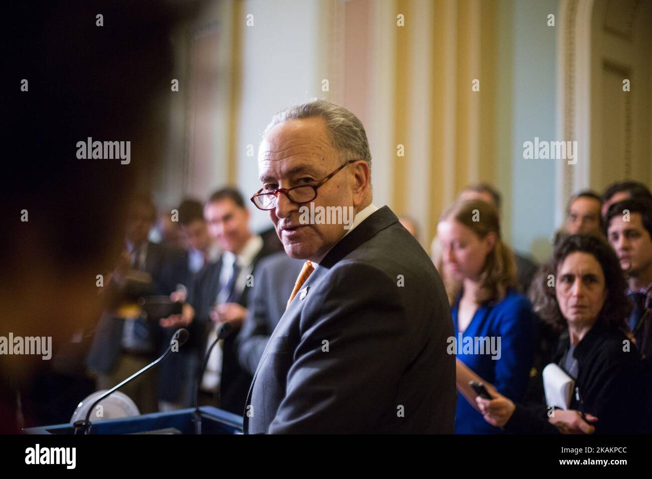 On Tuesday, February 14, Senate Minority Leader Chuck Schumer (D-NY ...