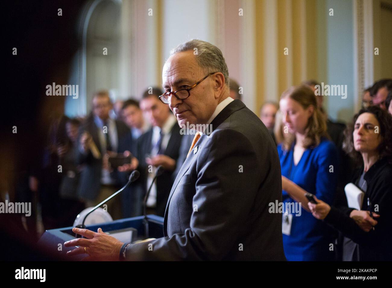 On Tuesday, February 14, Senate Minority Leader Chuck Schumer (D-NY ...