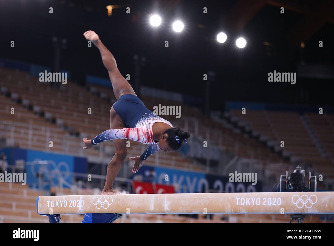 AUGUST 03rd, 2021 - TOKYO, JAPAN: Simone BILES of United States ...