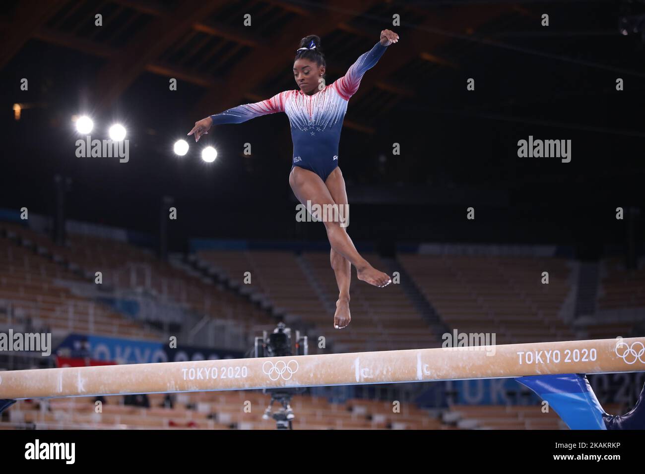 AUGUST 03rd, 2021 - TOKYO, JAPAN: Simone BILES of United States ...