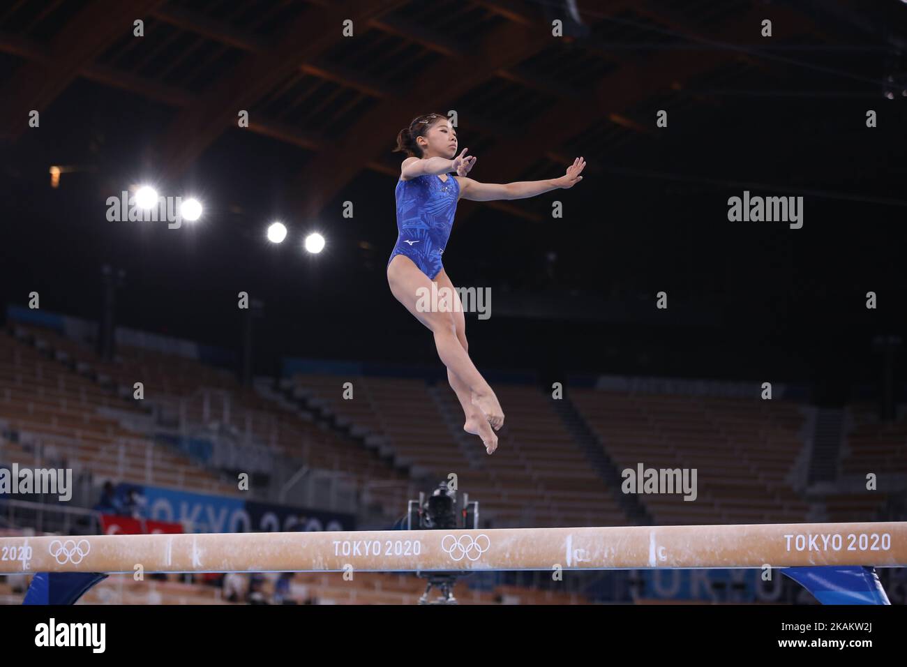 AUGUST 03rd, 2021 - TOKYO, JAPAN: ASHIKAWA Urara of Japan performs at ...