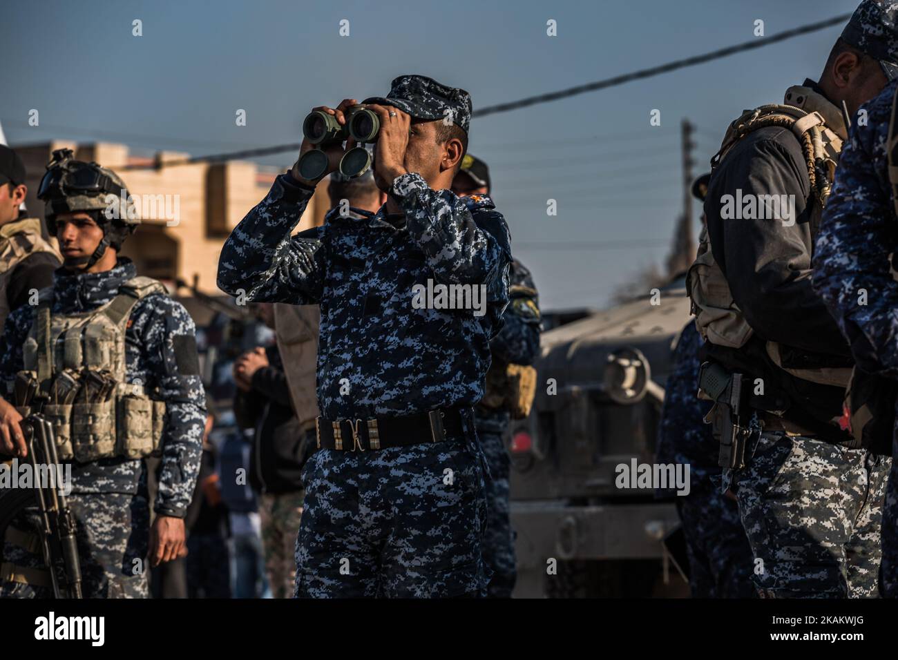 Iraqi Federal Police forces during of a new push to drive the Islamic ...