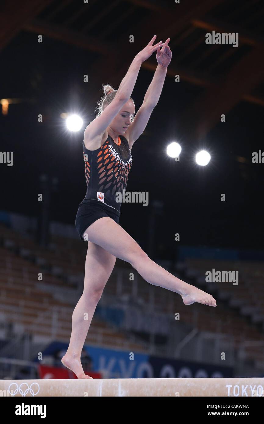 August 03rd 2021 Tokyo Japan Sanne Wevers Of Netherlands Performs
