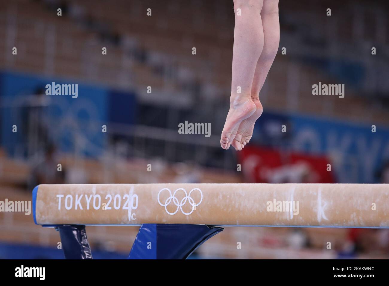 AUGUST 03rd, 2021 - TOKYO, JAPAN: Women's Balance beam during the ...