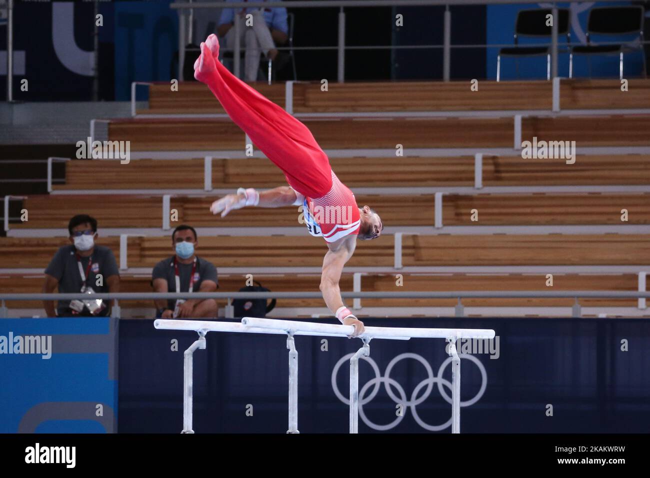 AUGUST 03rd, 2021 - TOKYO, JAPAN: Ferhat ARICAN of Turkey performs at ...
