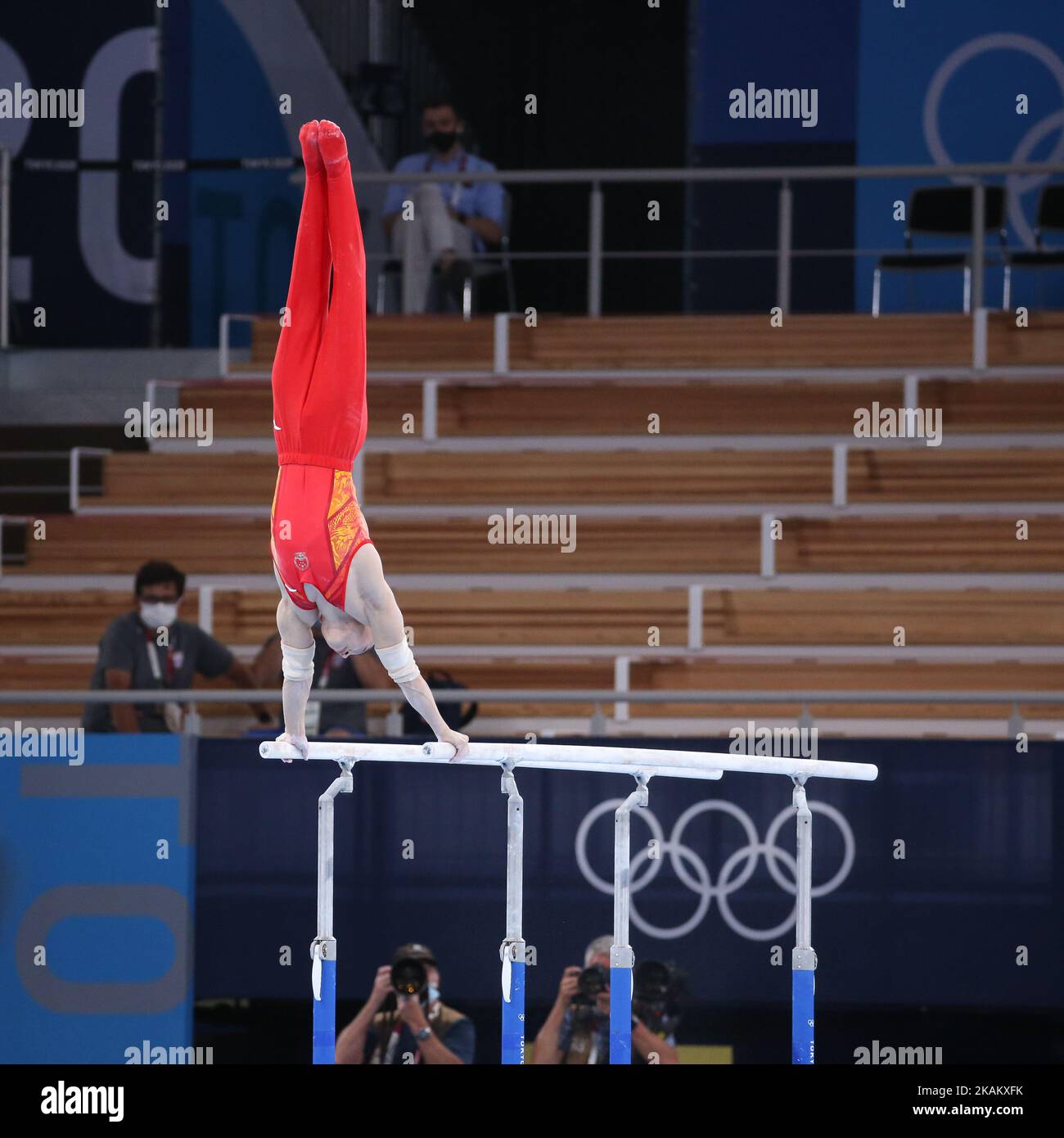 AUGUST 03rd, 2021 - TOKYO, JAPAN: ZOU Jingyuan of China performs at the ...