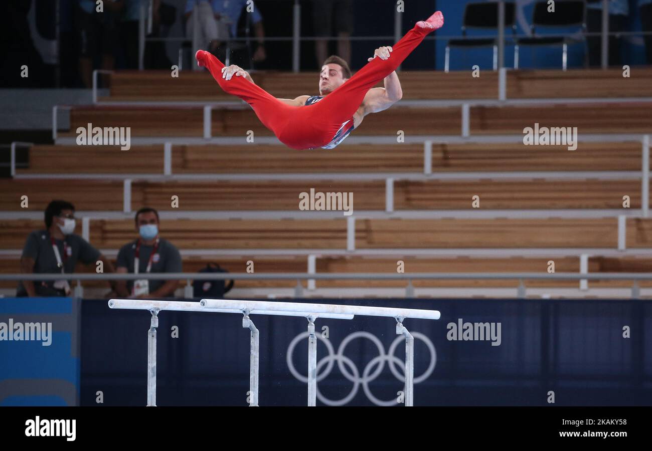 AUGUST 03rd, 2021 - TOKYO, JAPAN: Sam MIKULAK of United States performs ...