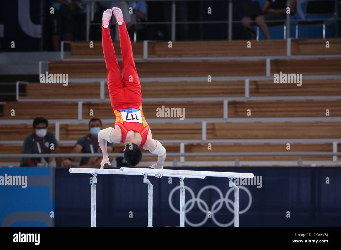 AUGUST 03rd, 2021 - TOKYO, JAPAN: YOU Hao of China performs at the Men ...