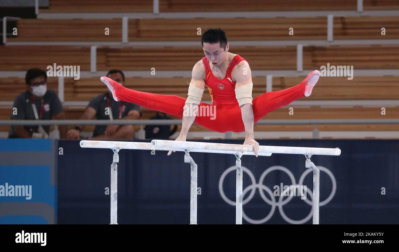 AUGUST 03rd, 2021 - TOKYO, JAPAN: YOU Hao of China performs at the Men ...