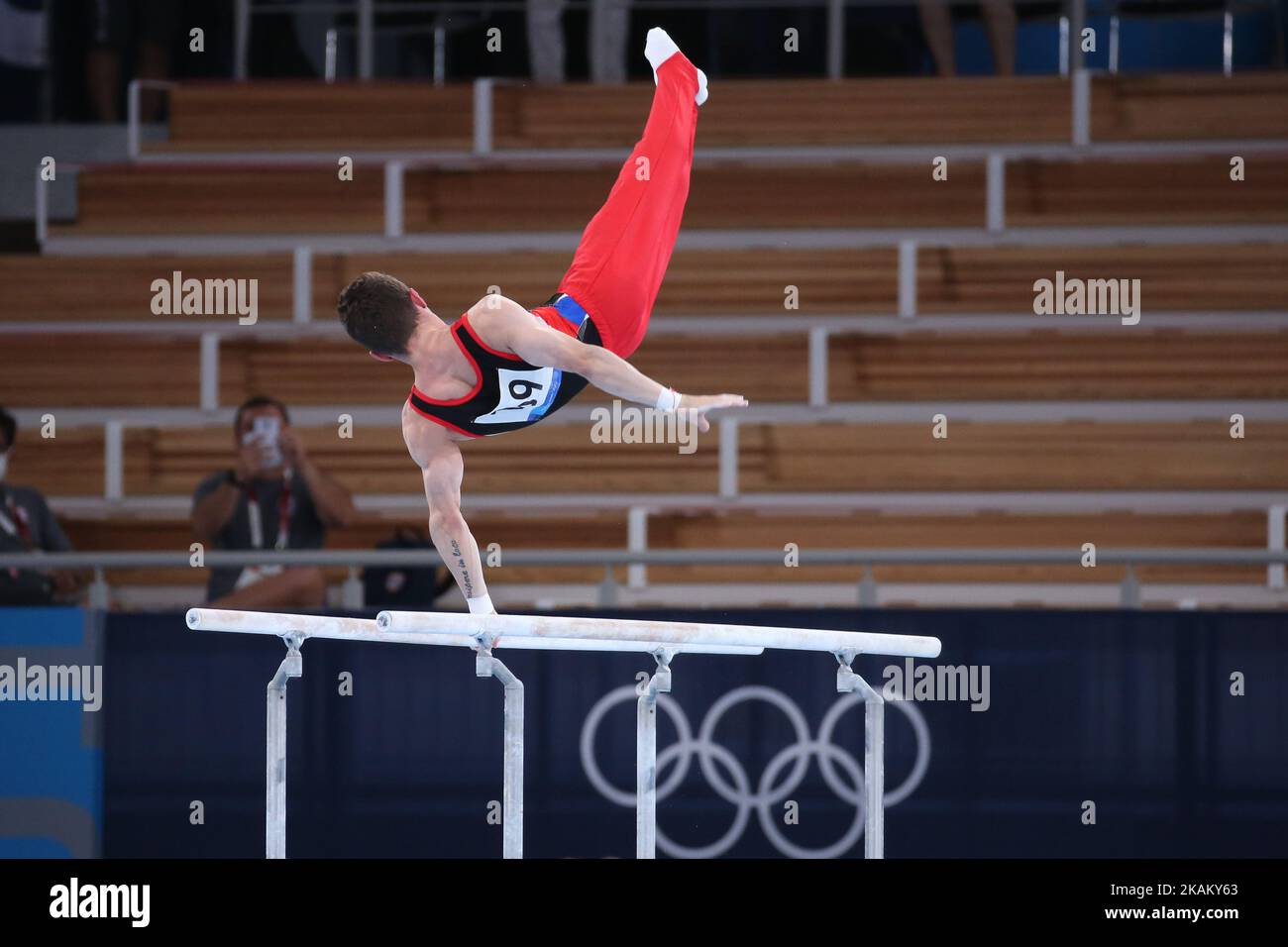 AUGUST 03rd, 2021 - TOKYO, JAPAN: David BELYAVSKIY of Russia performs ...