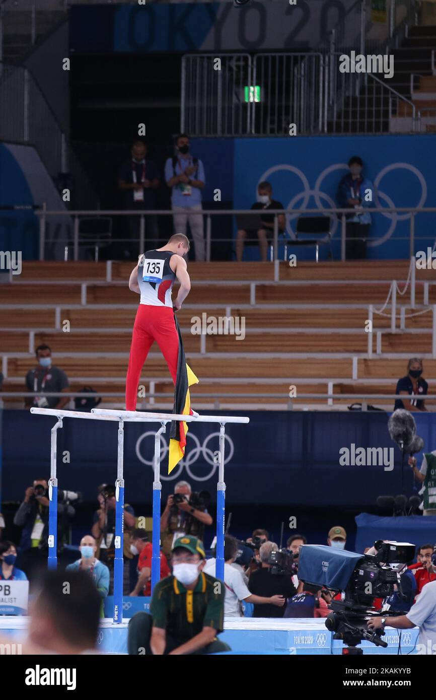 AUGUST 03rd, 2021 - TOKYO, JAPAN: Lukas DAUSER of Germany celebrates ...