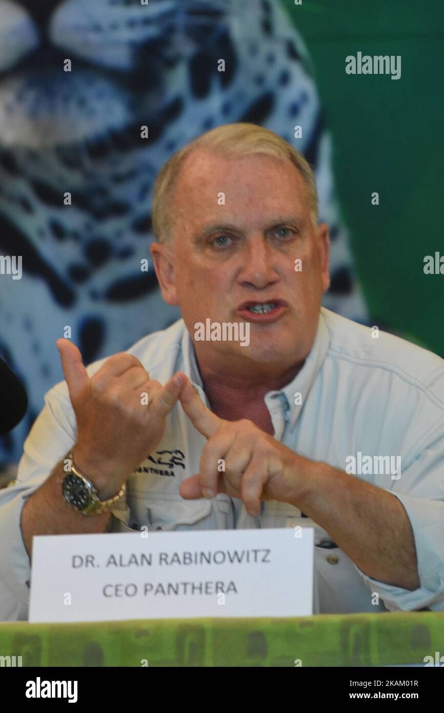 Alan Rabinowitz, the CEO of Panthera, a nonprofit conservation ...