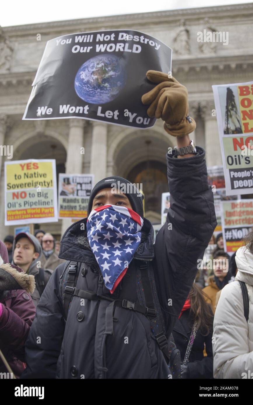 Solidarity with standing rock 2017 us hi-res stock photography and ...