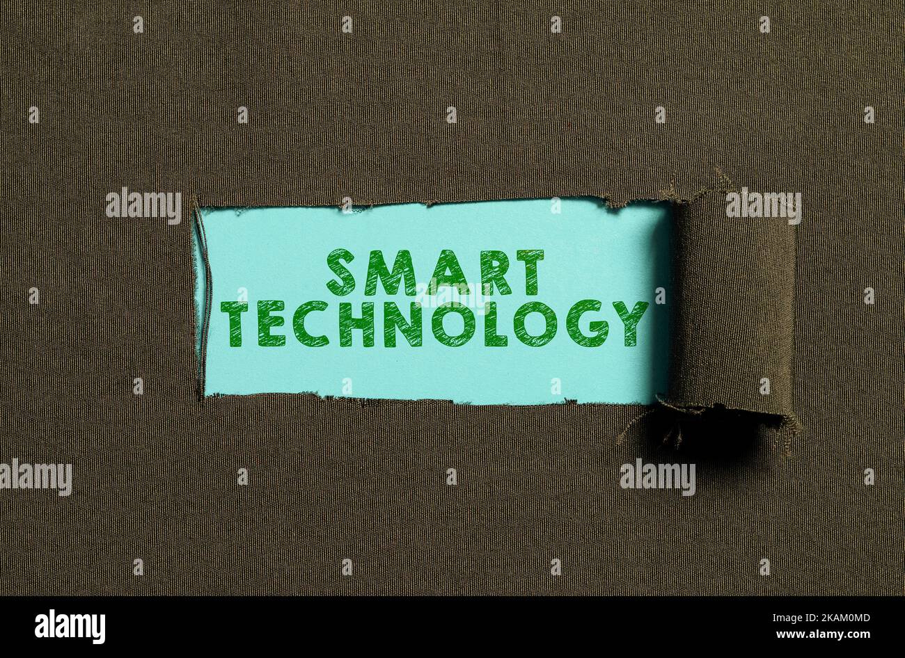 Text sign showing Smart Technology. Concept meaning used to protect and prevent errors in hard ...