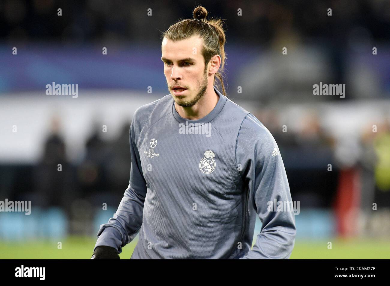 Gareth Bale of Real Madrid CF during the UEFA Champions League match ...