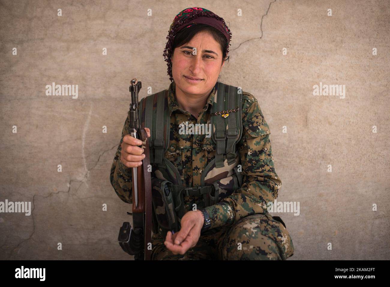 Young soldiers with Kurdish militias such as the Sinjar Resistance ...