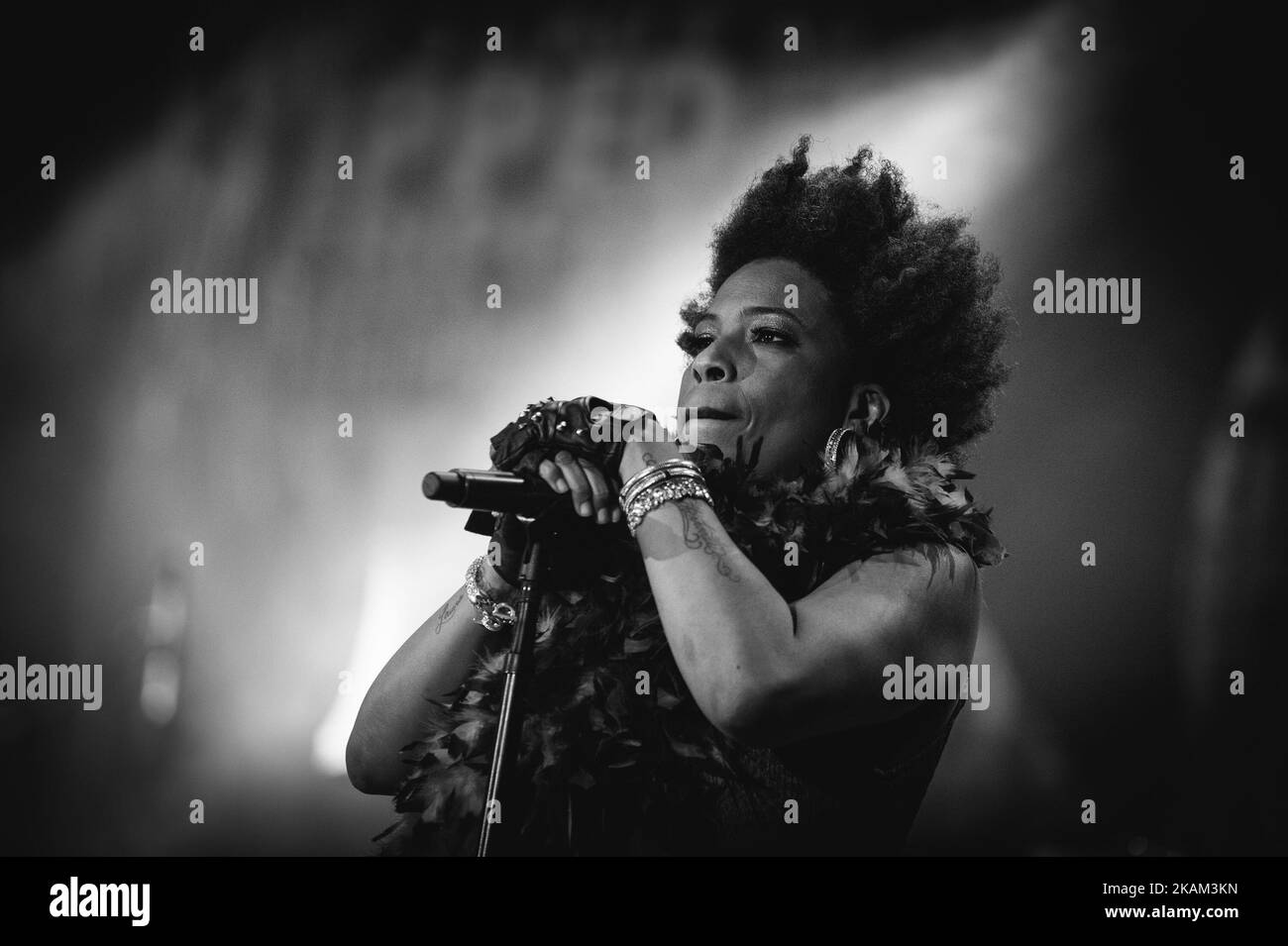 Macy Gray performs live at the Auditorium Conciliazione, Rome, Italy on ...