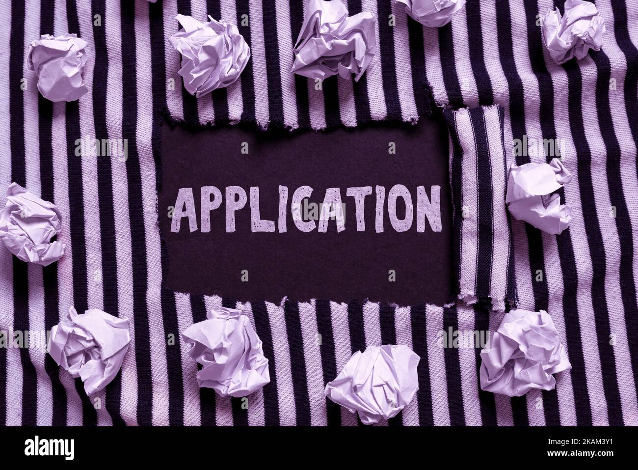 Hand writing sign Application. Business showcase an order for something ...