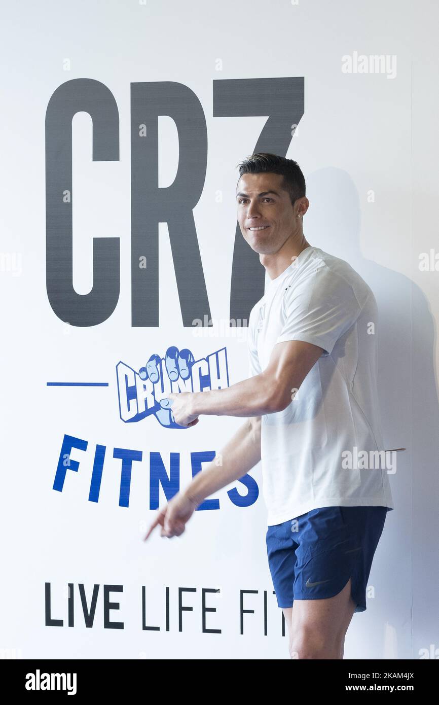 Cristiano Ronaldo presents CR7 Fitness Gyms on March 13, 2017 in Madrid ...