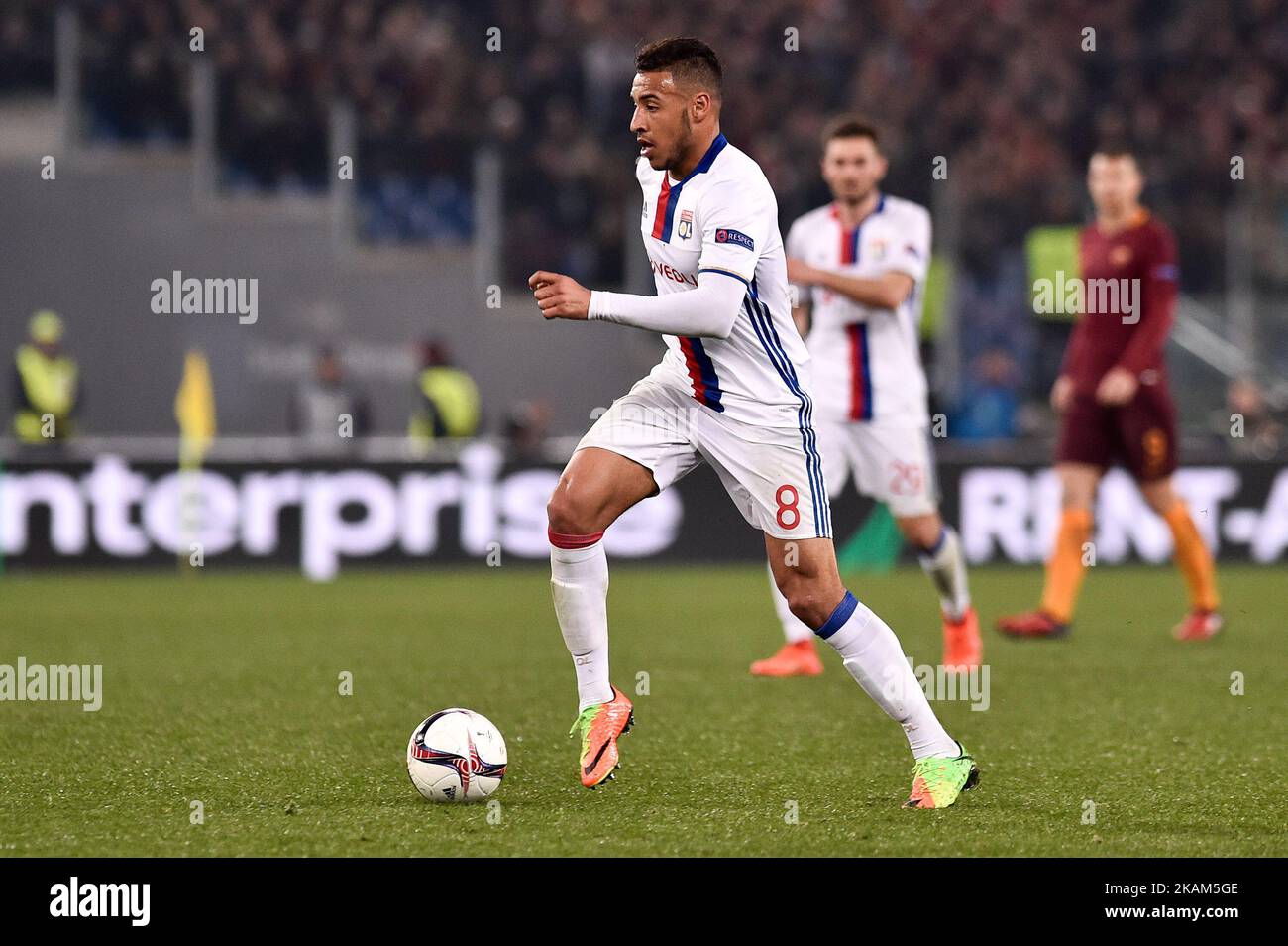 Corentin Tolisso of Olympique Lyonnais during the UEFA Europa League ...