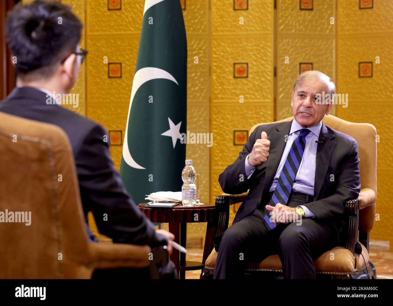 Beijing, China. 2nd Nov, 2022. Prime Minister of Pakistan Shehbaz ...